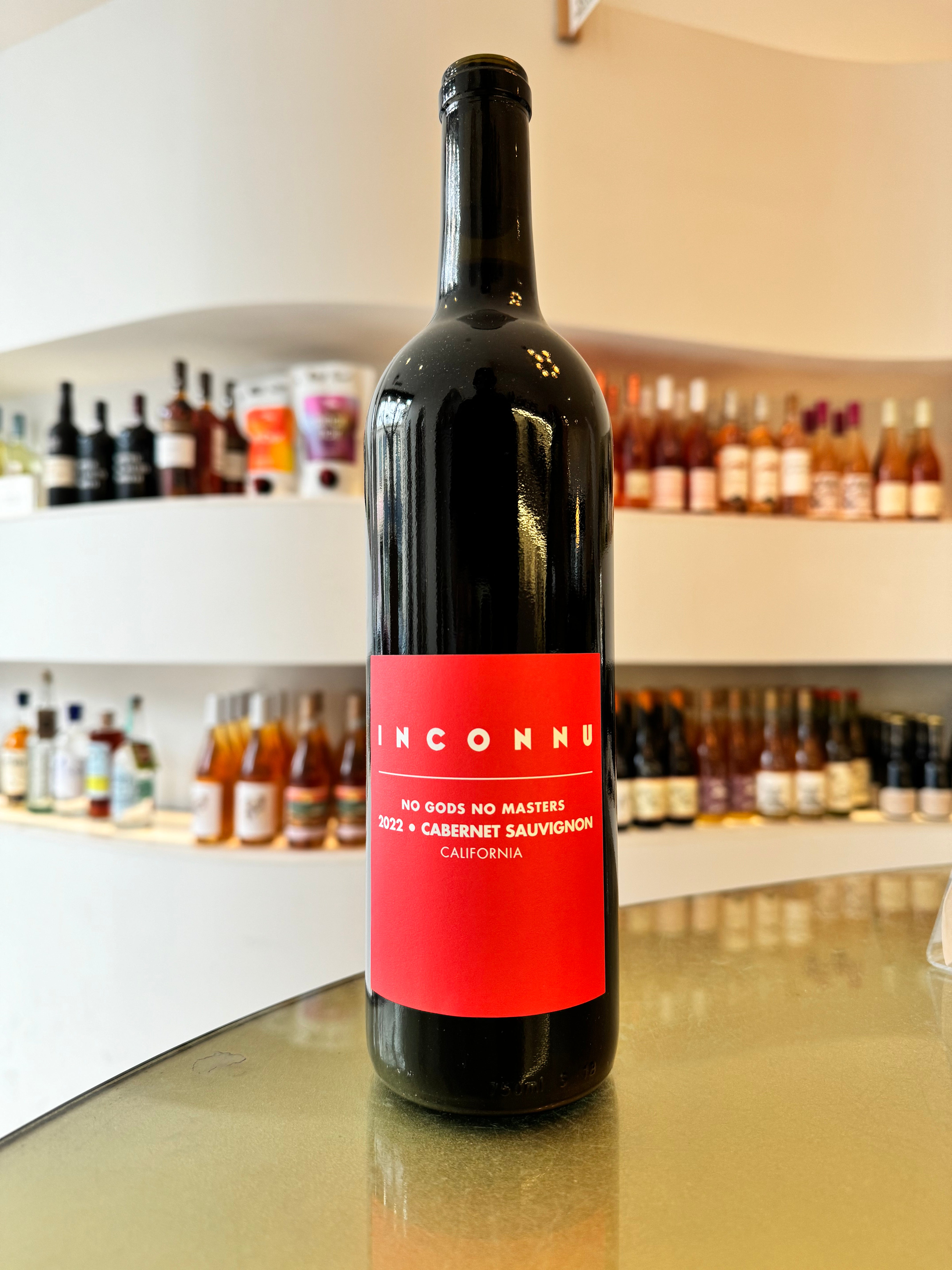 Inconnu No Gods No Masters, Cabernet Sauvignon (2022), California, 750 – DrinkPLG