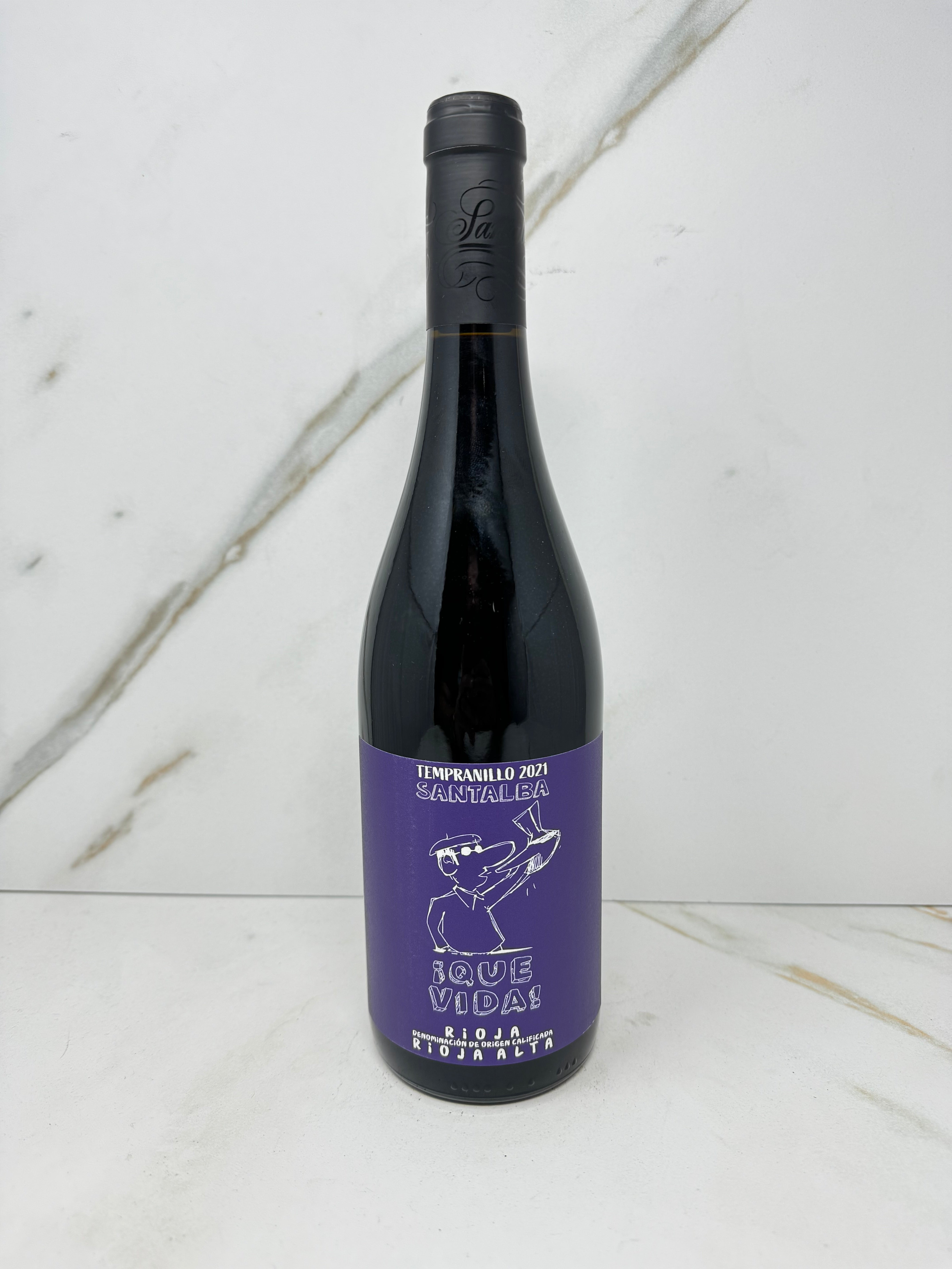 Santalba, 'Que Vida', Tempranillo, 2021, Spain, 750ml – DrinkPLG