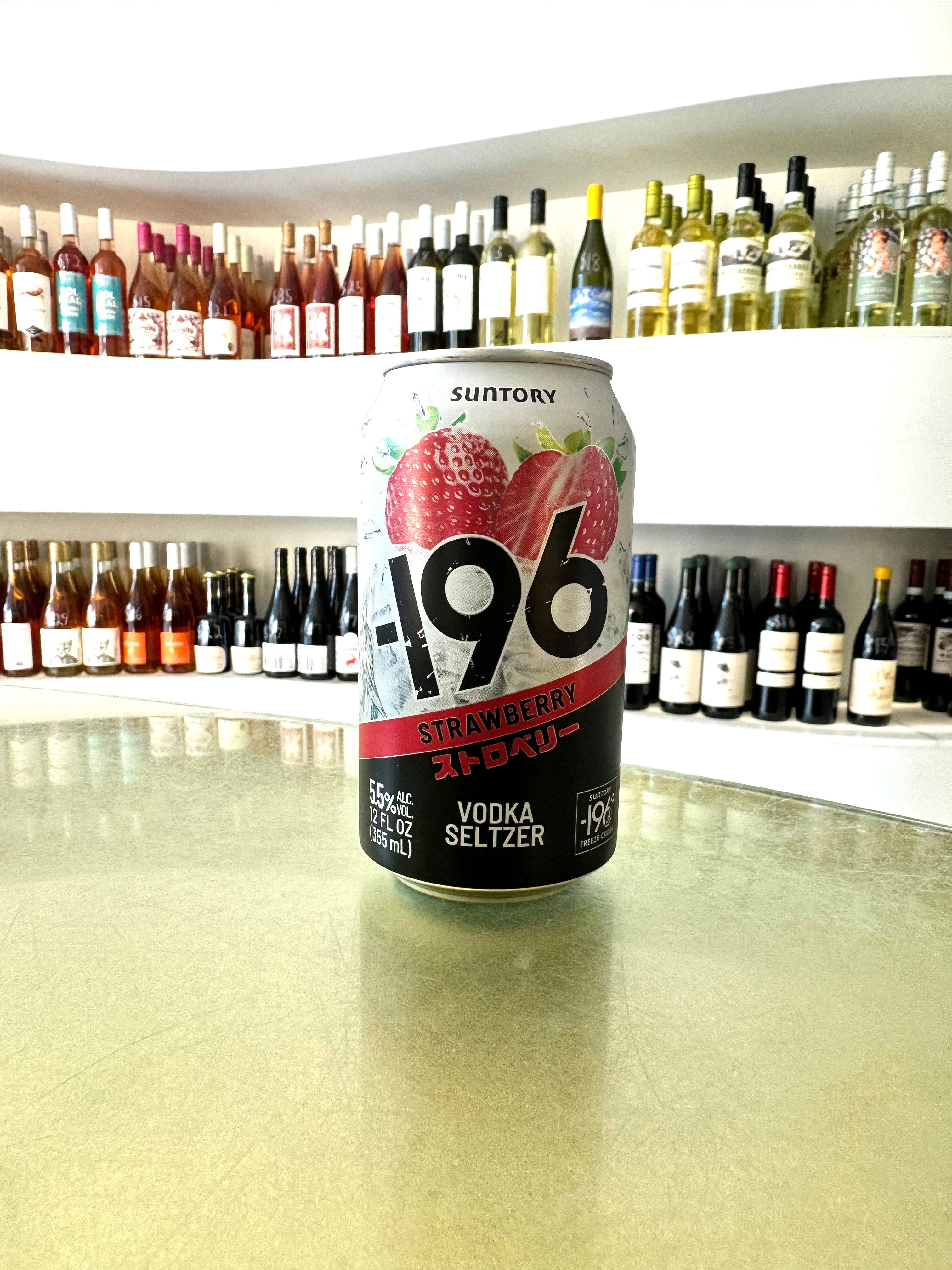 Suntory 196 Vodka Seltzer, Strawberry, 355ml – DrinkPLG