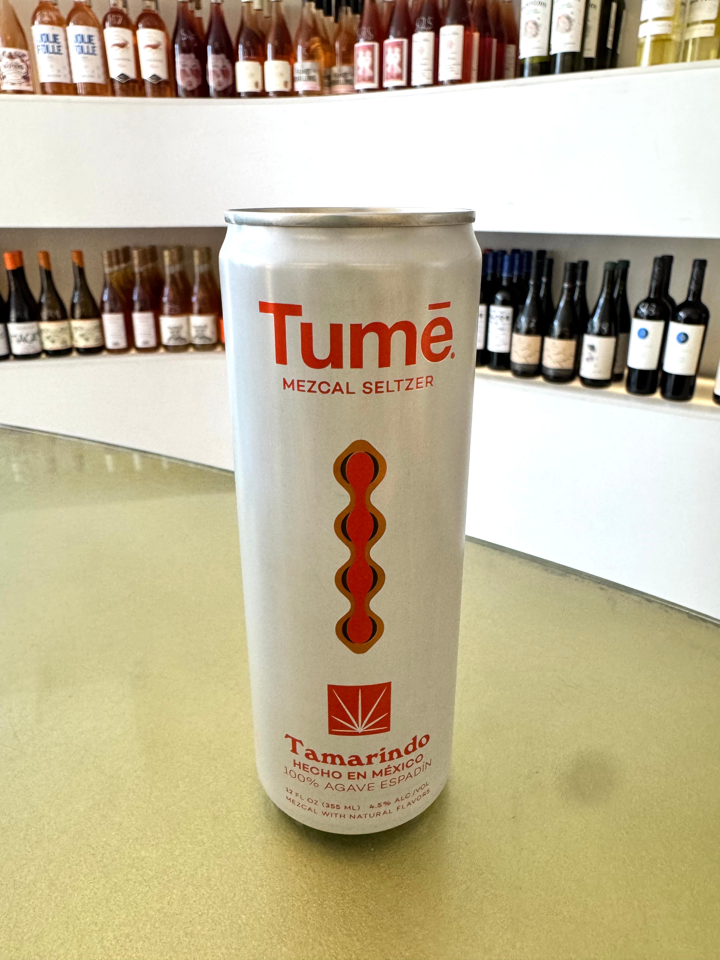 Tume, Mezcal Seltzer, Tamarindo, Mexico, 355mL – DrinkPLG