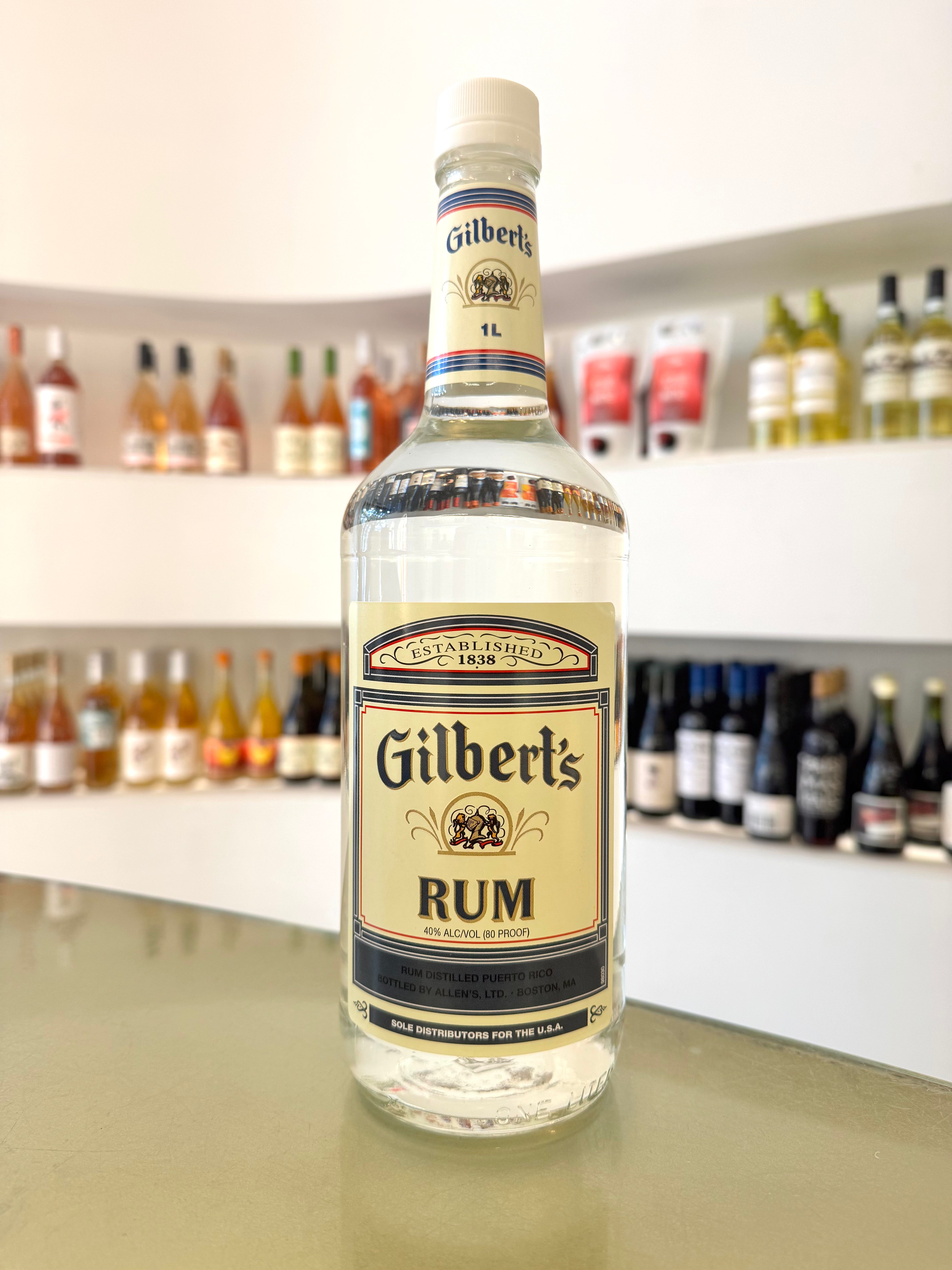 Gilbert's, White Rum, 1L – DrinkPLG