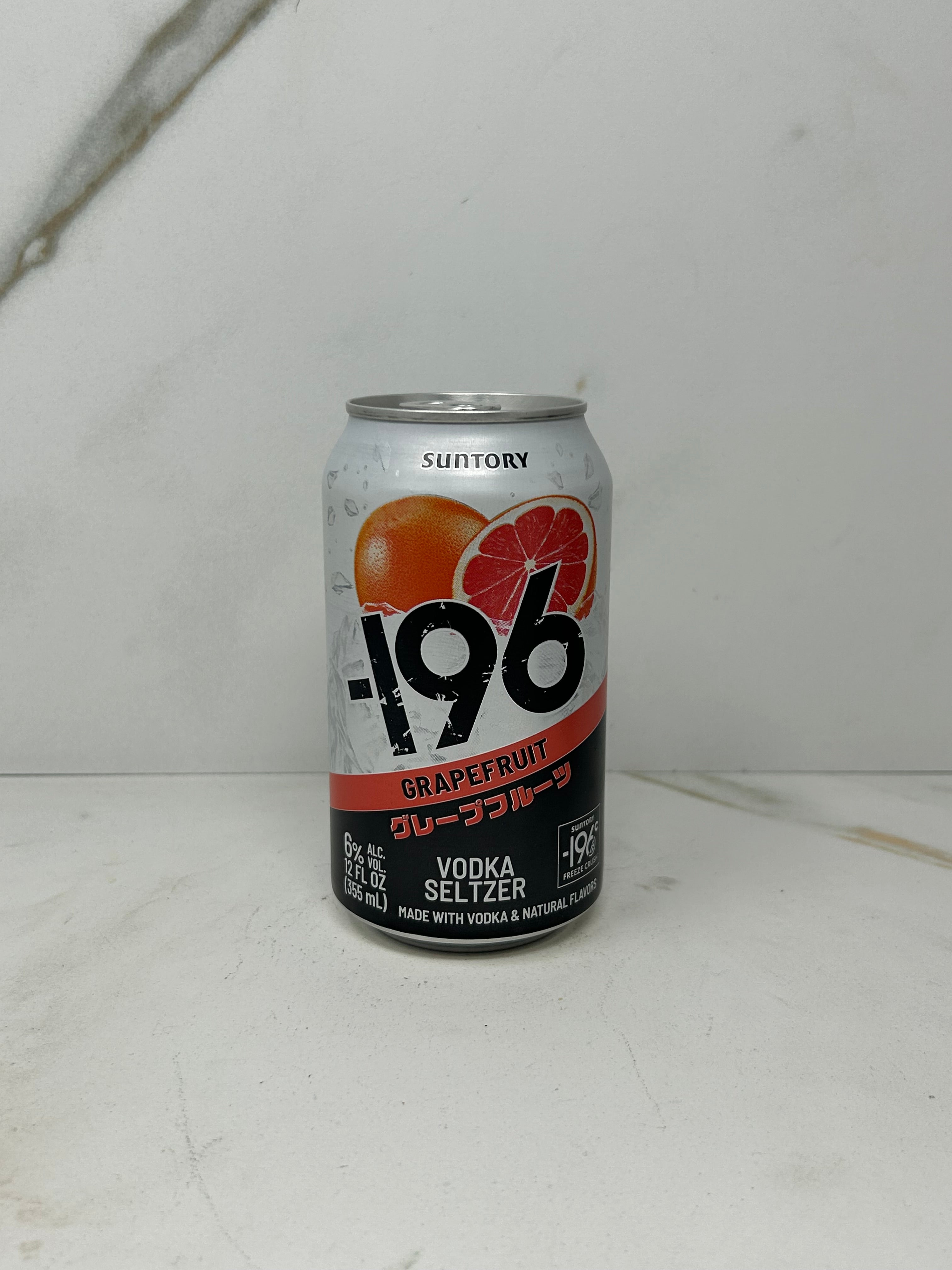 Suntory 196 Vodka Seltzer, Grapefruit, 355ml – DrinkPLG