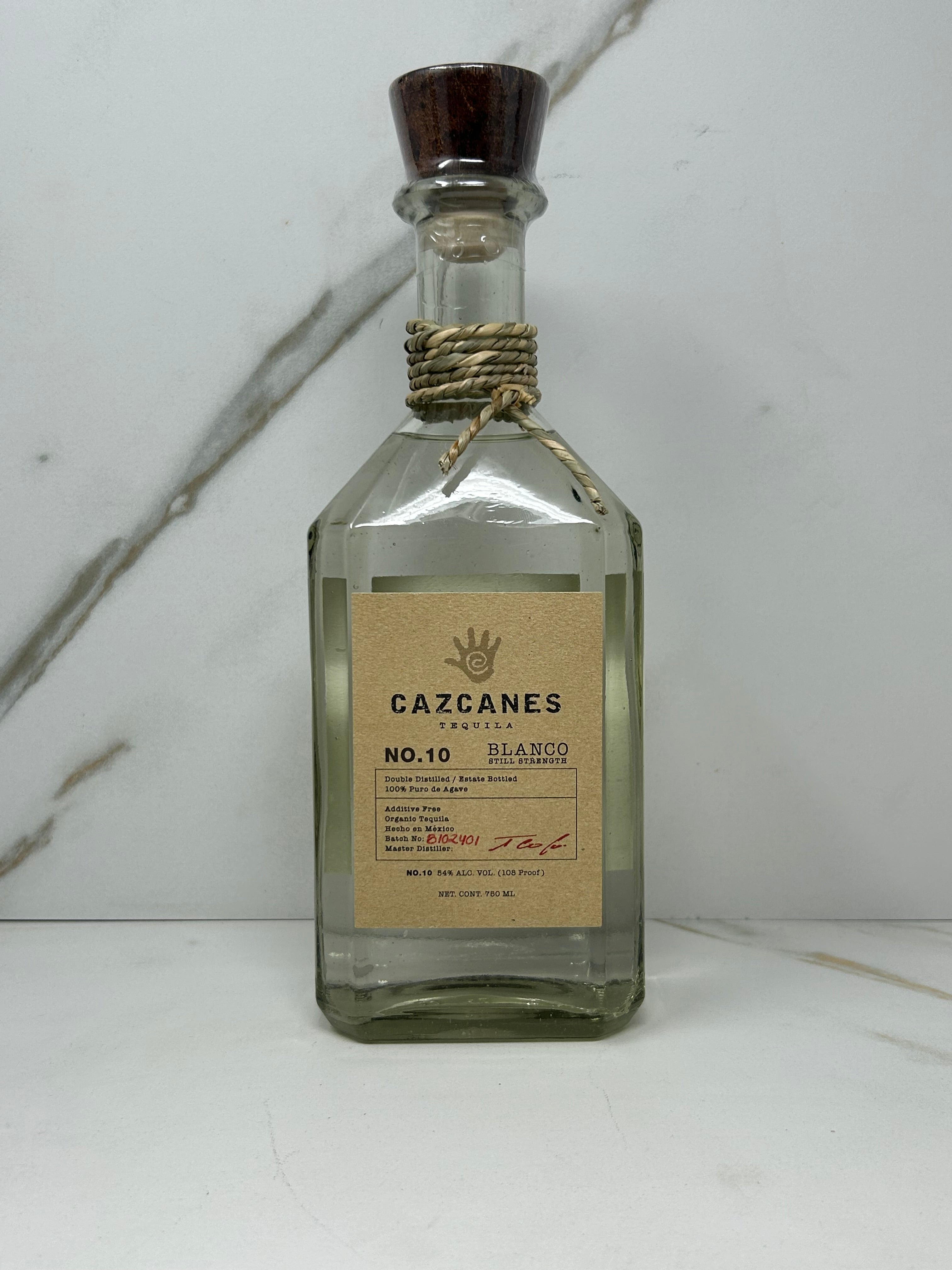 Cazcanes, No. 10 Blanco Still Strength Tequila, Mexico, 750mL – DrinkPLG