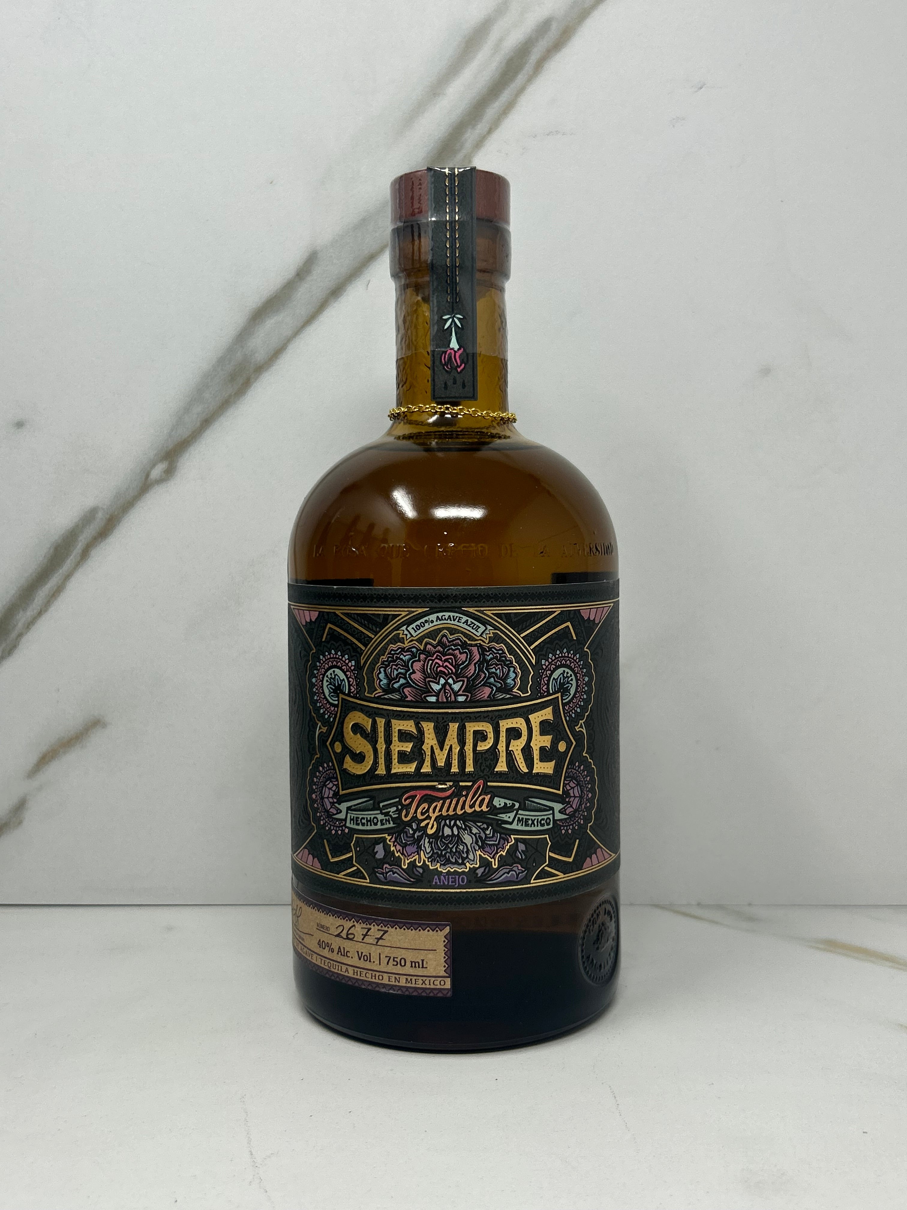 Siempre, Anejo, Tequila, Mexico, 750mL – DrinkPLG