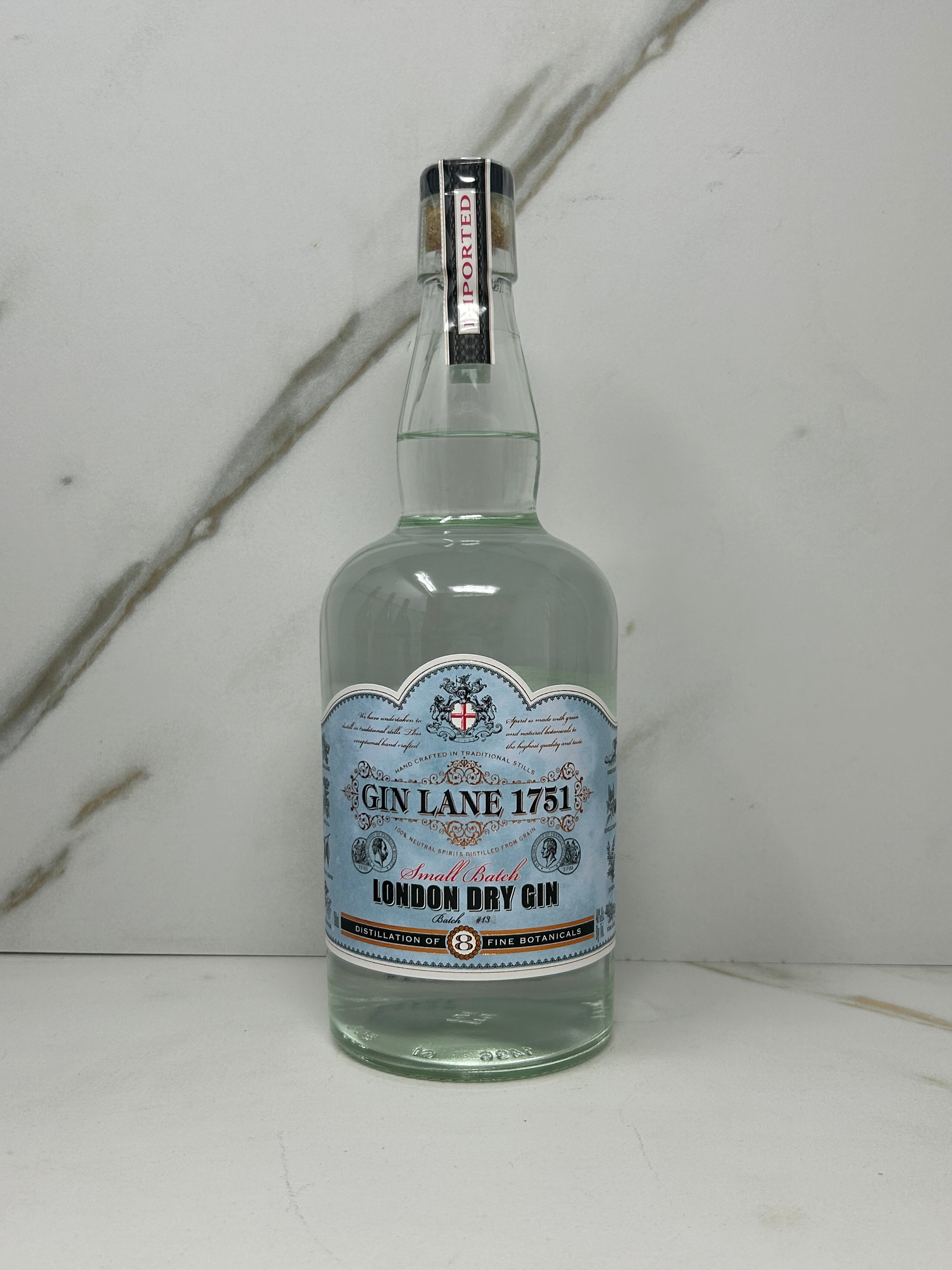 Gin Lane 1751, London Dry Gin, England, 750mL – DrinkPLG