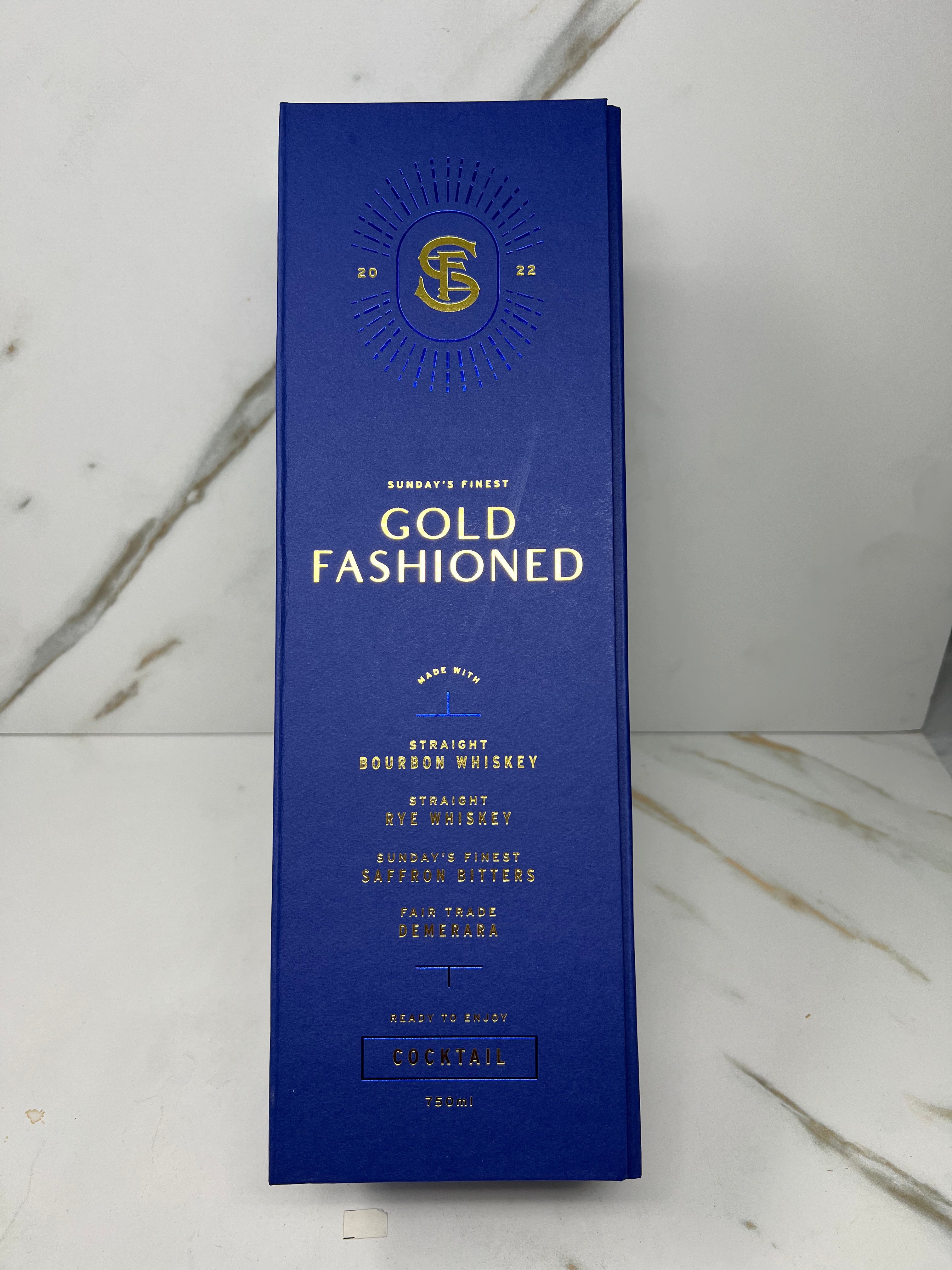 Sunday's Finest, Gold Fashioned Ready to Enjoy Cocktail, 750mL – DrinkPLG